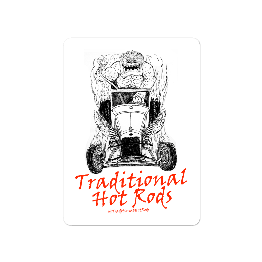 Traditional Hot Rod Stickers